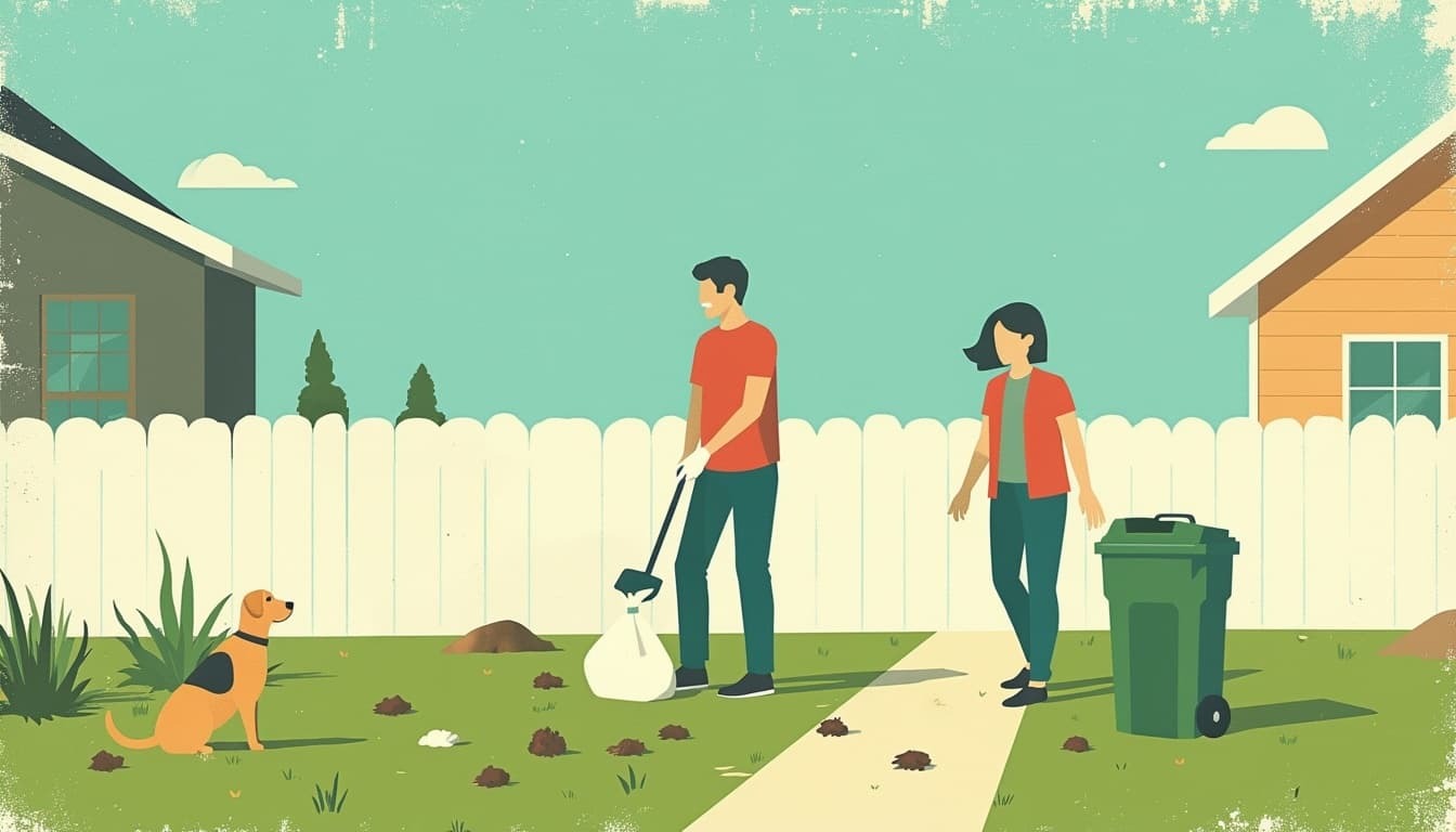 Wally's Dirty Work | Chicagoland Pooper Scooper & Pet Waste Removal Service